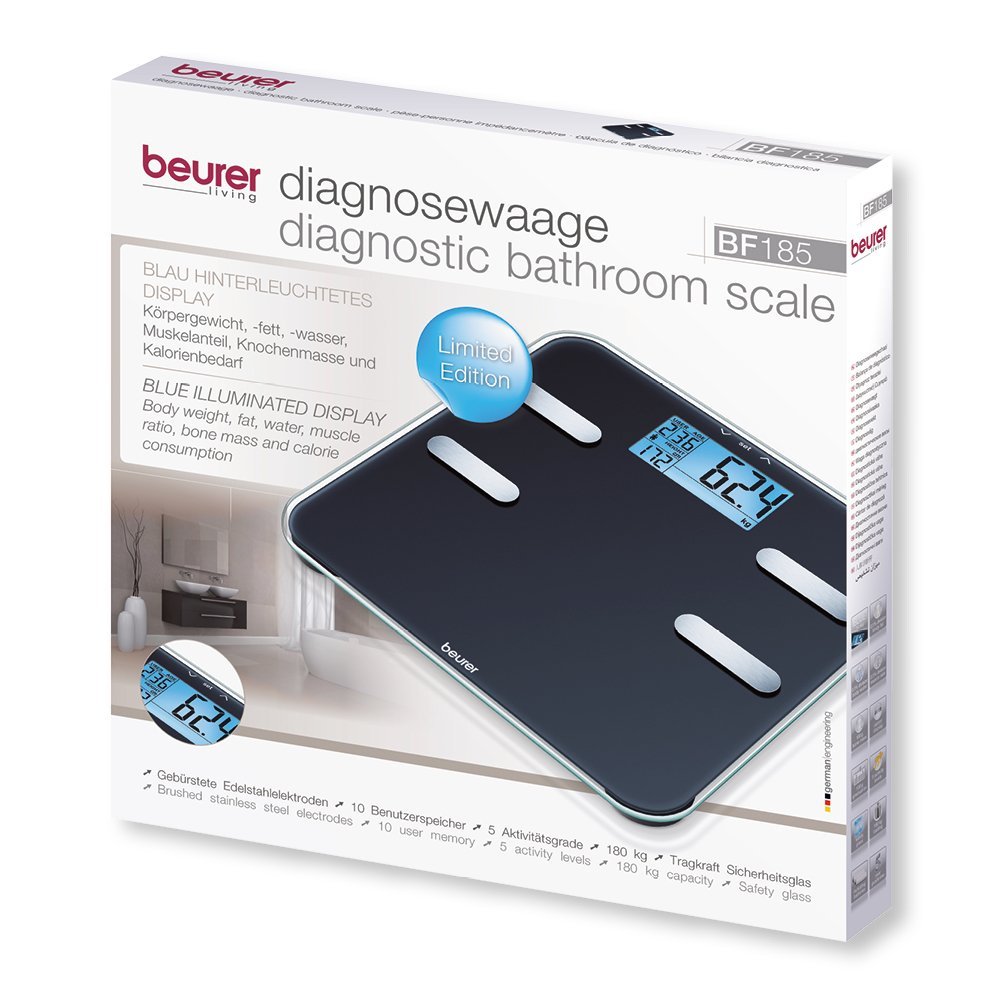 Beurer BF 185 Test – Eine günstige Diagnosewaage